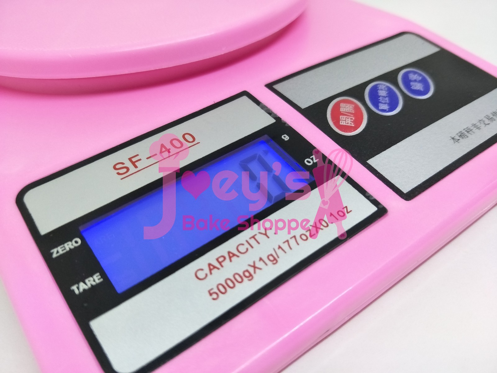 Pink Digital Kitchen Weighing Scale Up To 5 Kg – Joey's Bake Shoppe