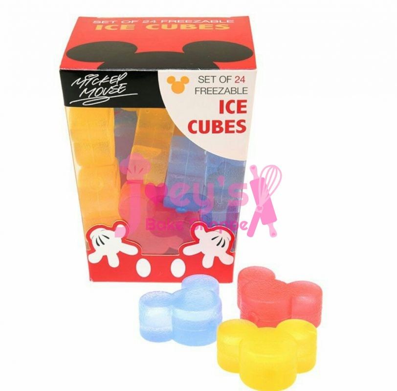 Disneystore Mickey 24 Pcs Freezable Ice Cubes – Joey's Bake Shoppe