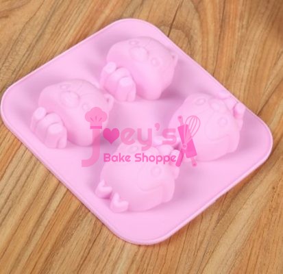 4 Cavities Chip & Dale Chipmunks Silicone Mold – Joey's Bake Shoppe