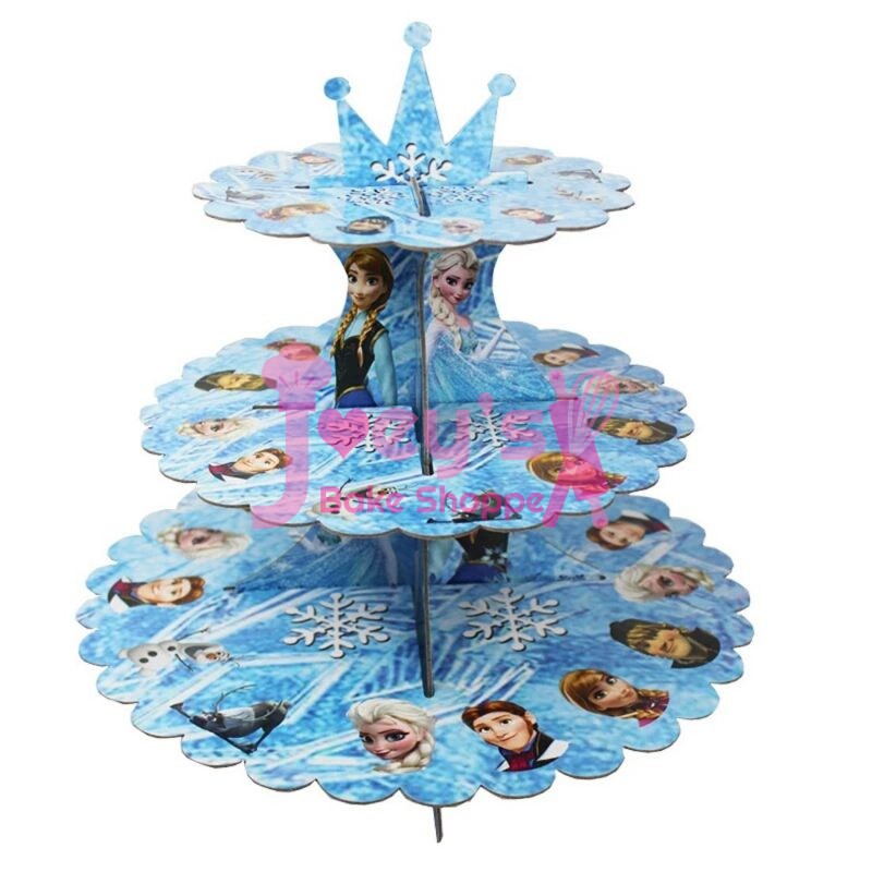 Frozen 3 Tier Cupcake Display Stand – Joey's Bake Shoppe