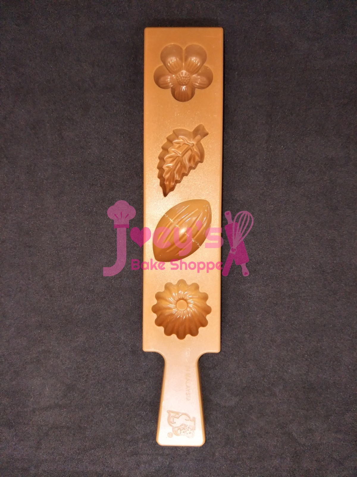 4 Designs Flowers Leaf Nut Kuih Bangkit Cookie Mold – Joey's Bake Shoppe